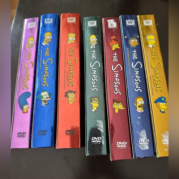 Media | The Simpsons Complete Seasons 3457891 Dvds | Poshmark